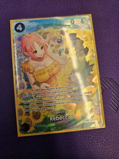 REBECCA OP05-091 SP OP06 One Piece TCG Wings of the Captain English EUR 95,59 - PicClick DE
