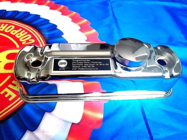 CLASSIC MINI COOPER S Mpi Spi Chrome Rocker Cover Rare S Works Nos ...