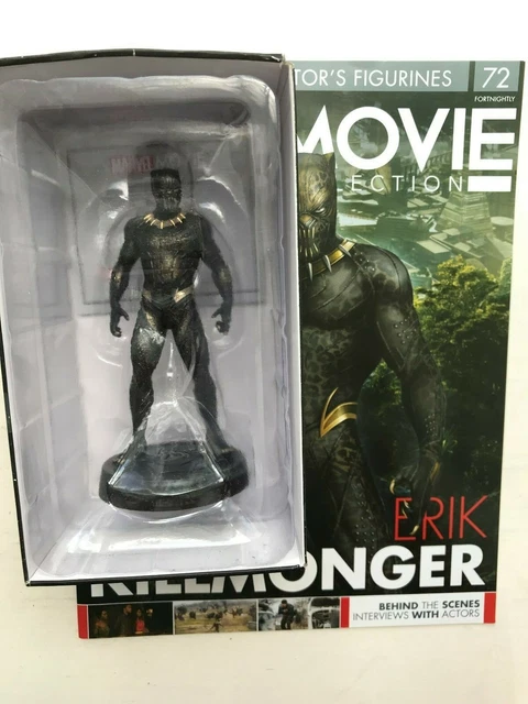 MARVEL PELÍCULA COLECCIÓN Edición 72 Erik Killmonger Eaglemoss Figura ...