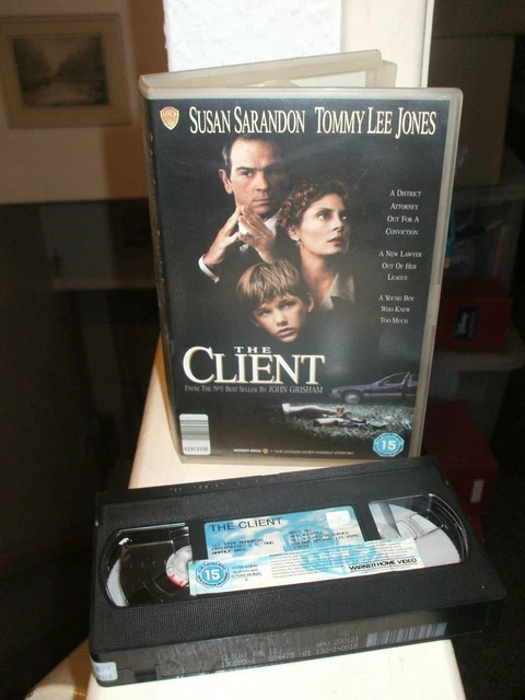 THE CLIENT VHS Video Big Box Ex Rental Large Case Warner £5.91 ...