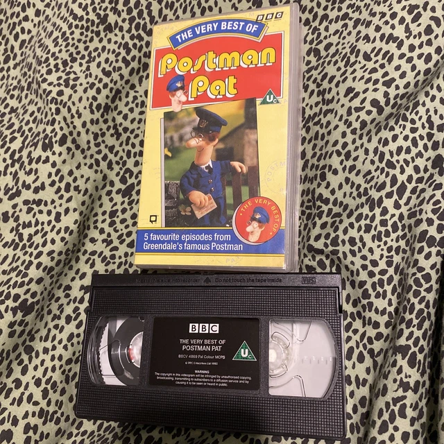 THE VERY BEST Of Postman Pat Bbc Video Windy Day Vhs Video Kids ...