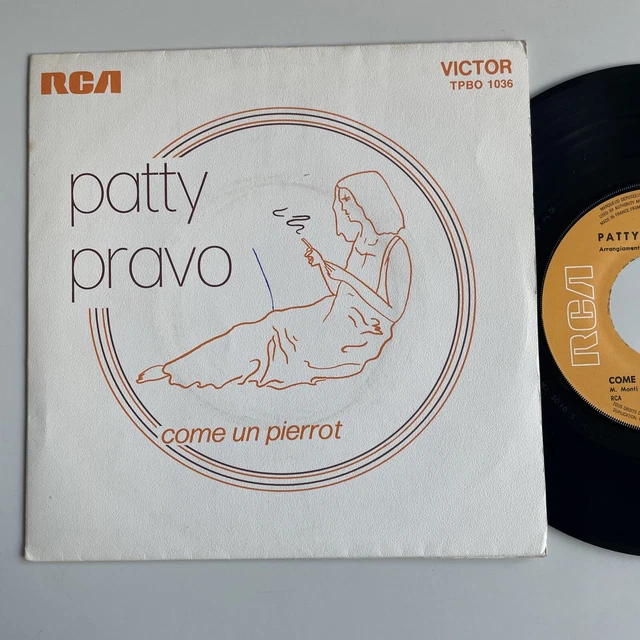 FRENCH SP PATTY PRAVO - Come un Pierrot - RCA VICTOR TPBO 1036 - 1974 ...