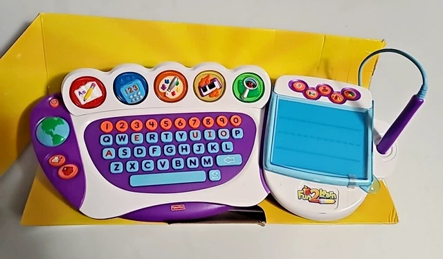 FISHER-PRICE COMPUTER COOL School Fun-2-Learn Educational Toy $18.59 ...
