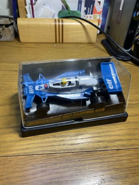 VINTAGE 1970S / 1980s SCALEXTRIC ELF TYRRELL 008, F1 CAR, IN ORIGINAL ...