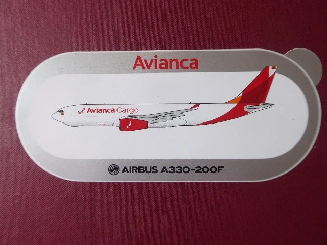 AUTOCOLLANT STICKER AUFKLEBER Airbus A330-200F Avianca Cargo EUR 5,00 ...