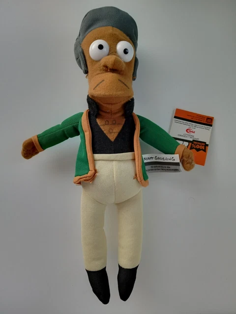 THE SIMPSONS 2007 Kwik-E-Mart Apu 11" Soft Plush Cuddly Toy plushie ...