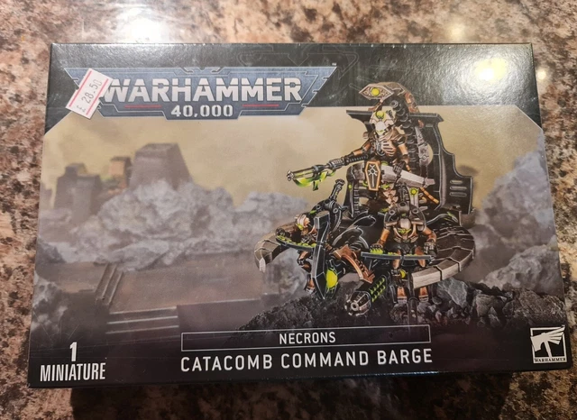 NECRON CATACOMB COMMAND Barge/Annihilation Barge miniature for ...