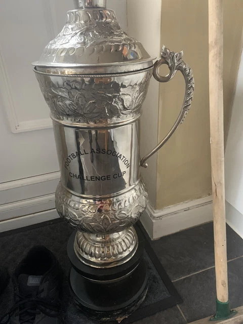 REPLICA FULL SIZED FA CUP TROPHY £100.00 - PicClick UK