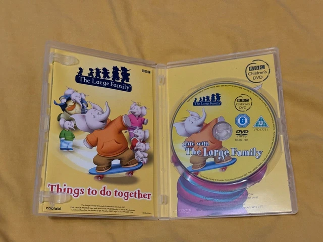 THE LARGE FAMILY - Life With The Large Family (DVD, 2008) Region 2,4 ...