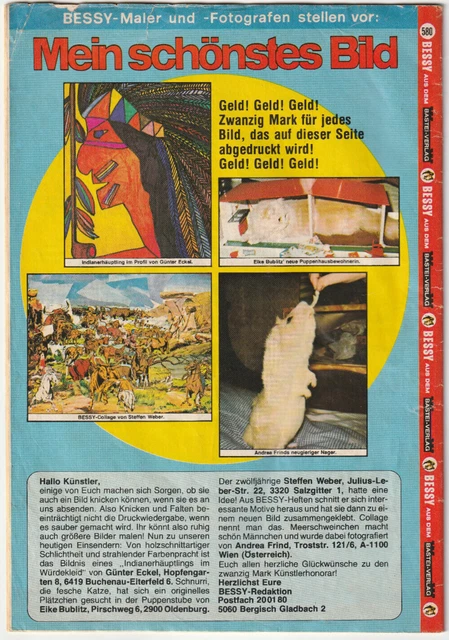 BESSY #580 Alarm auf der Curtis-Ranch, Bastei 1977 | COMIC | WESTERN ...