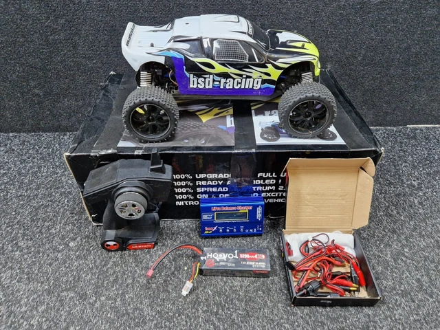 FLUX ONSLAUGHT BSD Racing 4Wd Rc Buggy *Spares Or Repairs* 0343 £99.99 ...