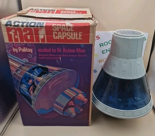 VINTAGE PALITOY ACTION Man Astronaut Space Capsule No. 34705 in ...