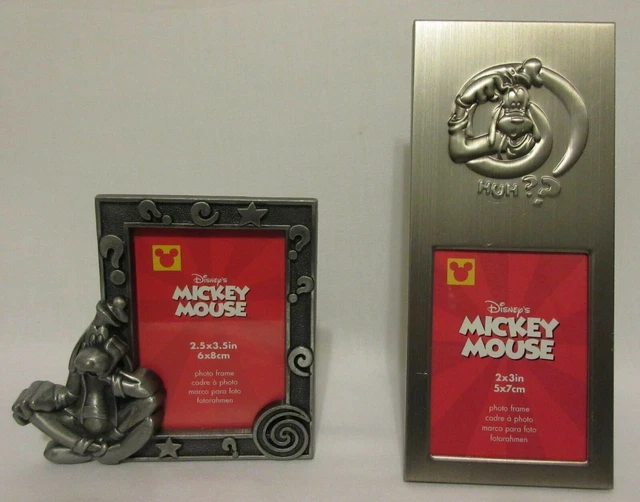DISNEY GOOFY SMALL 3D Photo Frame Picture Metal Set of 2 £18.61 ...