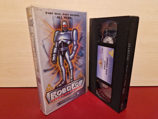 ROBOCOP ALPHA COMMANDO Vol.1 - Justice Reborn - Animated PAL VHS Video ...
