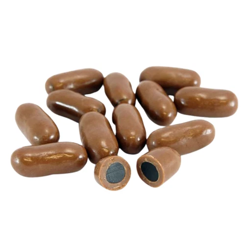 1 X 300G Bulk Bag Smooth Milk Chocolate Covered Licorice Liquorice ...