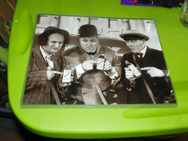 THE THREE STOOGES Larry Fine, Moe & Curly Howard - 8X10 -Brighto £5.47 ...
