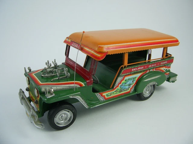 PHILIPPINE JEEPNEY 1975 - 1980 ProMite Model 1-80 Diecast Replica, 1/22 ...