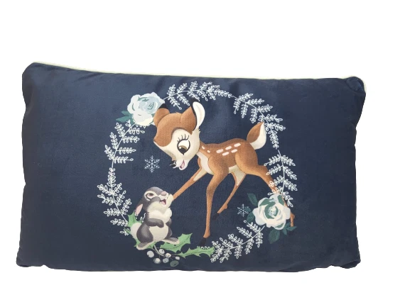 DISNEY BAMBI & Thumper Cushion Rectangular Pillow 50 x 30cm PRIMARK ...