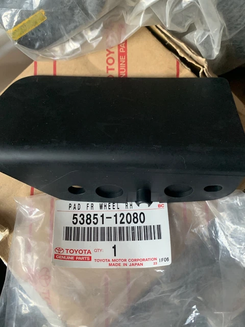 5385112080 GENUINE TOYOTA PAD, FRONT WHEEL OPENING EXTENSION, RH 53851 ...