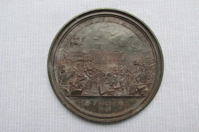 CLICHE -- ARRIVAL of the King in Paris -- Andrieu -- French Revolution ...