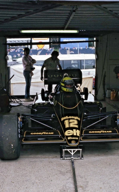 AYRTON SENNA JPS Lotus 98T Renault 35MM Scorrimento British Gp 1986 ...