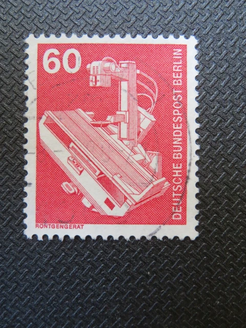 BRIEFMARKE GESTEMPELT DEUTSCHE Bundespost Röntgengerät 60 Pfennig EUR 1,00 - PicClick DE