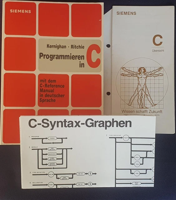 BUCH - PROGRAMMIEREN in C mit dem C-Reference Manual in dt. - Kernighan, Ritchie EUR 9,50 ...