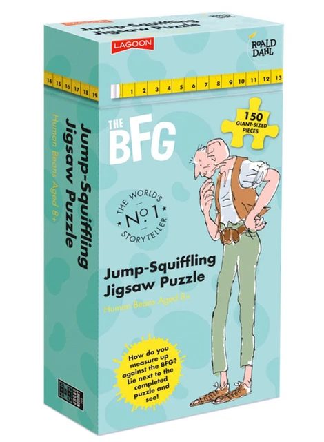ROALD DAHL THE BFG Jump-Squiffling Giant Jigsaw Puzzle 150 Giant-Sized ...