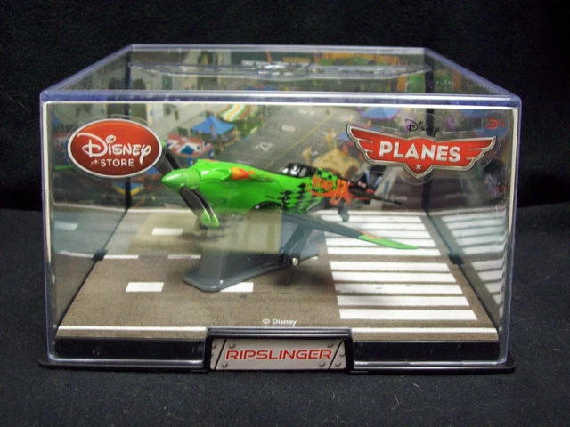 DISNEY PIXAR PLANES Disney Store Exclusive Ripslinger Diecast Airplane ...