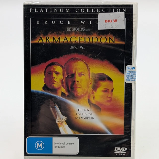 ARMAGEDDON DVD PLATINUM Collection Bruce Willis Ben Affleck Brand New ...