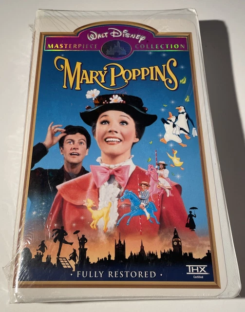 MARY POPPINS (VHS, Clam Shell Special Edition, Factory Sealed, New) £8. ...