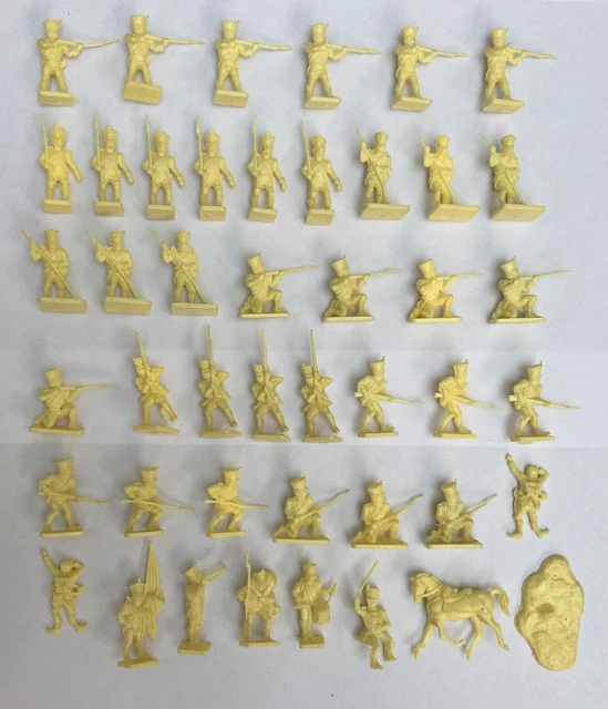 AIRFIX WATERLOO FRENCH Infantry - 1/72 scale - set 01744 - complete set ...