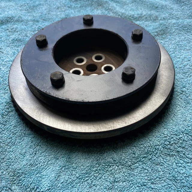 KUBOTA D662 ENGINE flywheel with v belt pulley - spares parts tractor ...