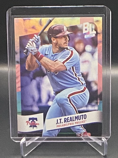2024 TOPPS BIG League Baseball JT Realmuto 224 Foil Phillies non comune ...