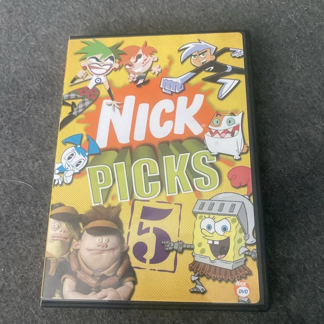 NICK PICKS VOL. 5 (DVD 2007) Nickelodeon 7 choix de dessins animés à ...
