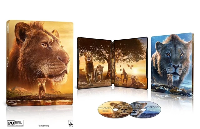 MUFASA. EL REY León 4K UHD (2025) 2 Blu Ray Steelbook Pre Pedido EUR 36 ...