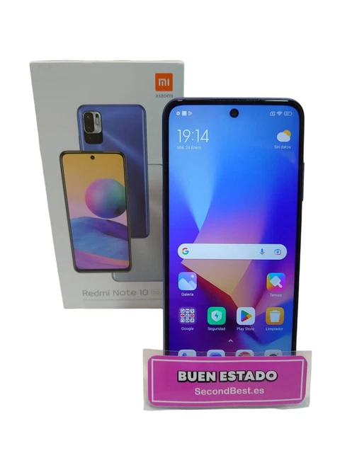 XIAOMI REDMI NOTE 10 5G M2103K19G 4Go / 128Go Smartphone Bleu Occasion ...