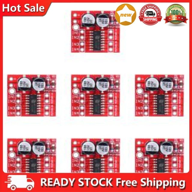 L298N DC MOTOR Drive Controller Module 2.5A Mini Reversing PWM Speed ...