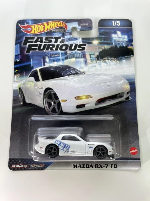 HOT WHEELS PREMIUM. FAST&FURIOUS. MAZDA RX-7 FD. 1/5. $12.99 - PicClick AU