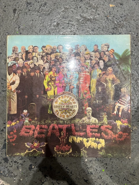 THE BEATLES-SGT PEPPERS Lonely Hearts Club Band Vinyl LP Mono 1967 Capitol EUR 79,06 - PicClick IT