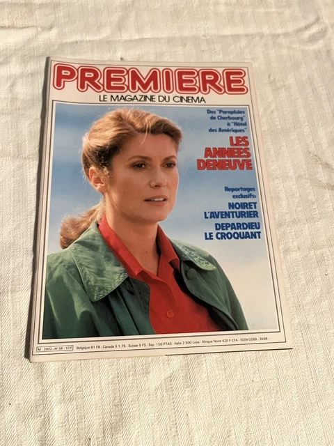 MAGAZINE CINÉMA PREMIERE N°56 deneuve de 1981 EUR 4,50 - PicClick FR