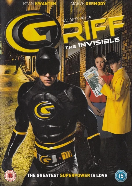 GRIFF THE INVISIBLE - Ryan Kwanten, Maeve Dermody - NEW Region 2 DVD £3 ...