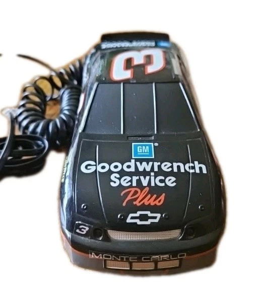 DALE EARNHARDT NASCAR Fone Race Car Shaped Phone Telephone #3 ...