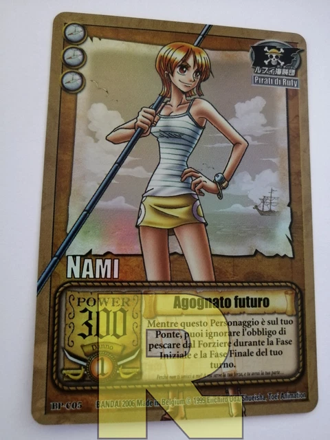 NAMI - AGOGNATO Futuro ® BP-C05 ® Rara Holo ® One Piece ® Italiano EUR ...