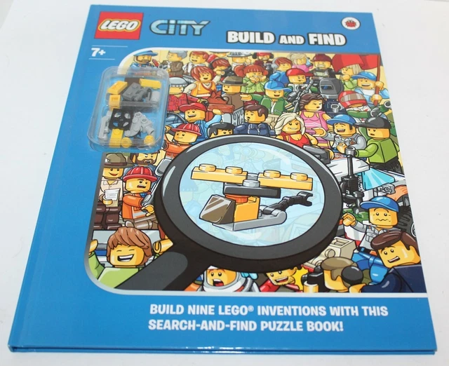 LEGO CITY BUILD and Find by Ladybird Books Ltd Hardback 2014 Brand New ...