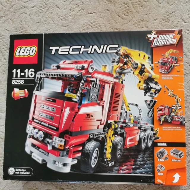 LEGO TECHNIC TRUCK mit Power-Schwenkkran (8258) OVP 2009 EUR 600,00 - PicClick DE