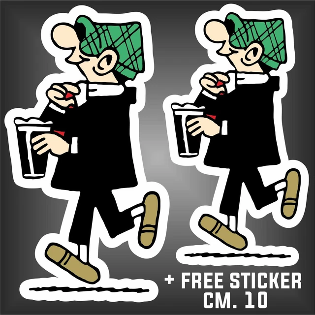 ADESIVO ANDY CAPP comics cartoon sticker decal aufkleber + 1 FREE ...