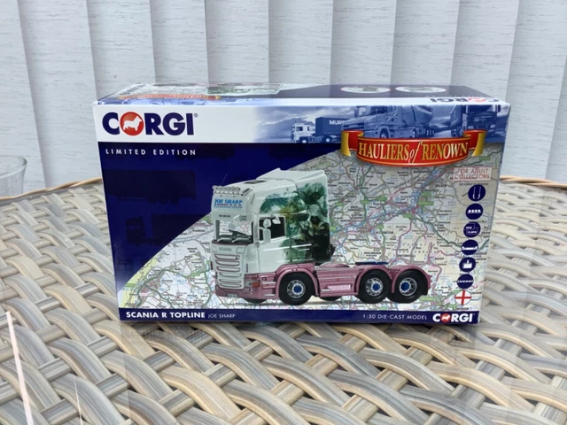 CORGI MODEL TRUCK 1:50 scale - JOE SHARP SCANIA TOPLINE TRUCKFEST £64. ...