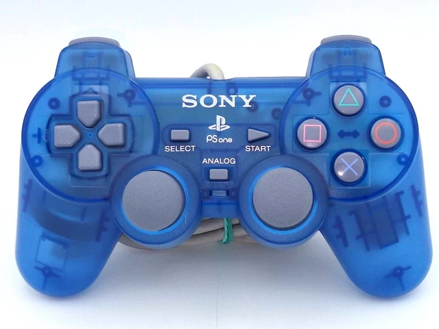 ORIGINAL SONY PLAYSTATION 1 PS1 PS one Dualshock Controller - BLAU ...