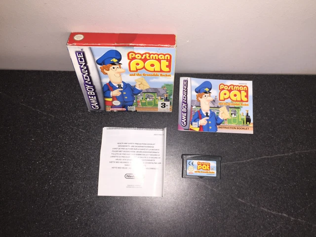 GAME BOY ADVANCE Postman Pat And The Green Dale Rocket jeu en boîte ...
